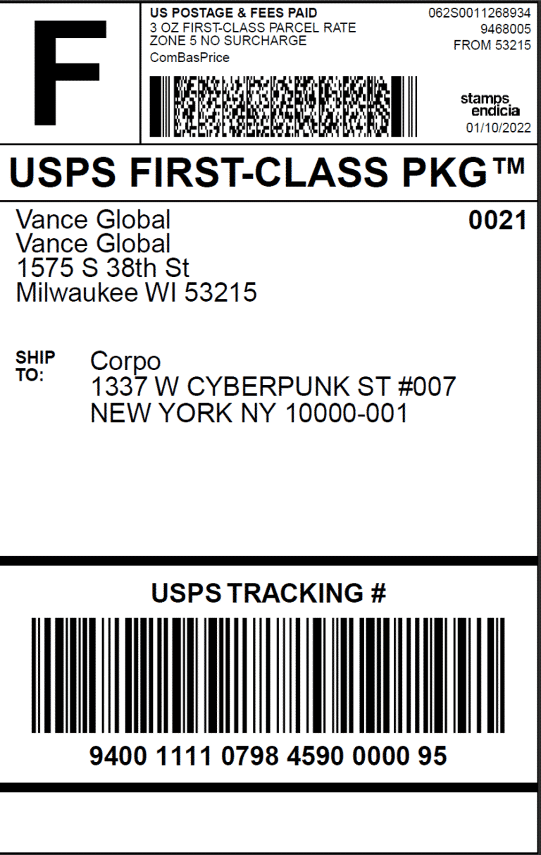 Discreet Shipping : Vance Global