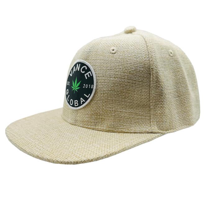 100% Natural Hemp Hat Comfort and Breathable
